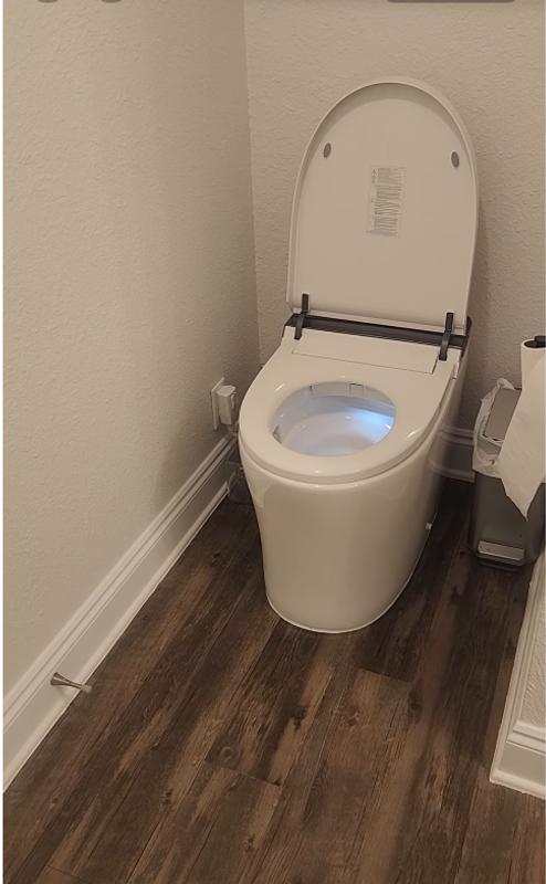 DeerValley Apex White(Foam Shield) Dual Flush Elongated Standard Height ...