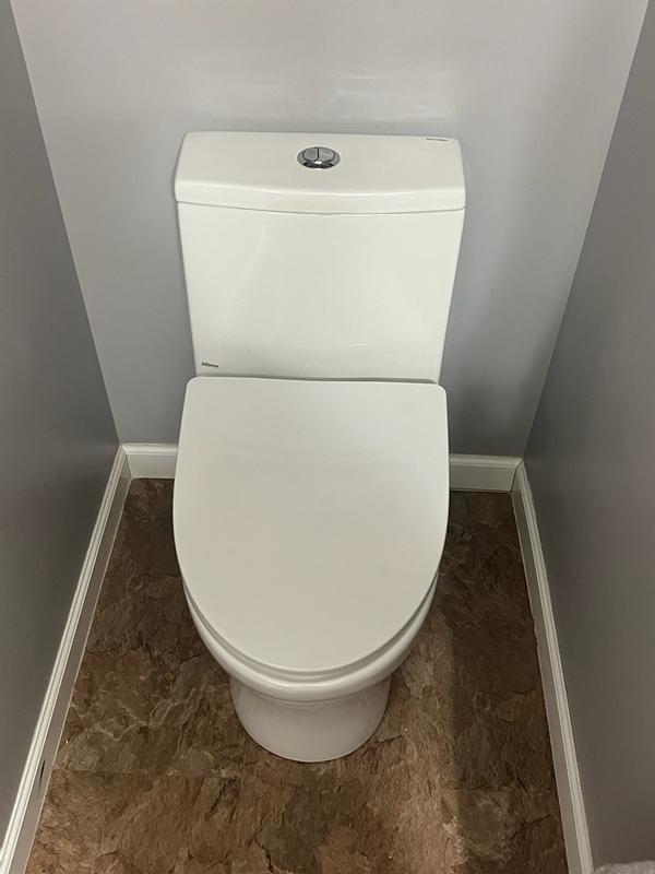DeerValley Bathroom Toielt, One-Piece Toielt Dual-Flush Elongated Floor ...