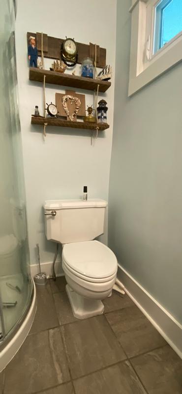 DeerValley Liberty White D-shape Custom height Wall-hung Rough-In ...