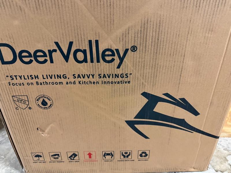 DeerValley Liberty Black Elongated Custom height Wall-hung Rough-In ...