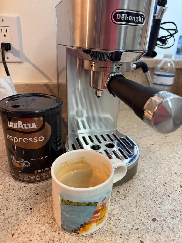 De'Longhi Dedica Duo Manual Stainless steel Programmable Espresso ...