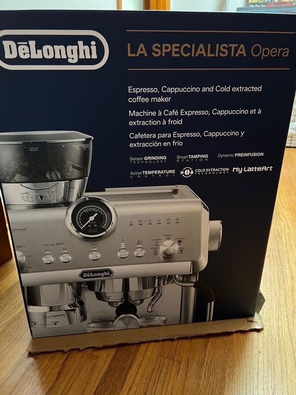 De'Longhi La Specialista Opera Espresso Machine with Cold Brew ...