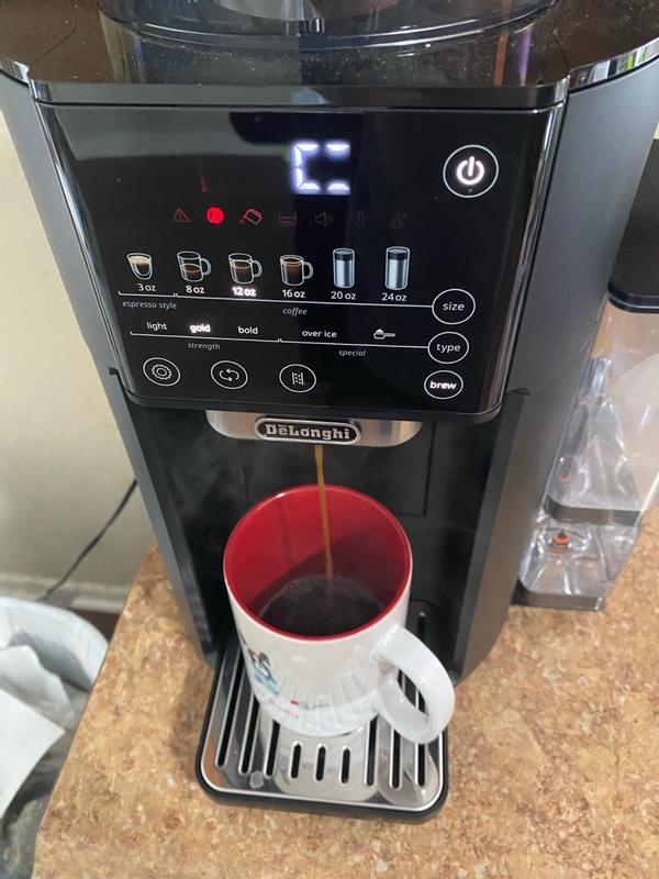 De'Longhi TrueBrew Automatic Coffee Maker with Bean Extract Technology ...