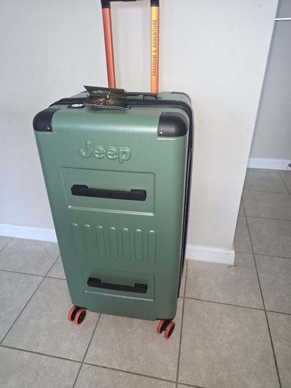 Jeep JH002B Checked-Large 29 Inch Hardside Expandable Luggage with ...