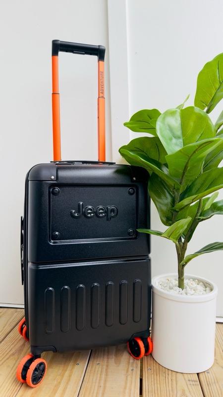 Jeep JH002B Carry-On 19 Inch Hardside Expandable Luggage with Spinner ...