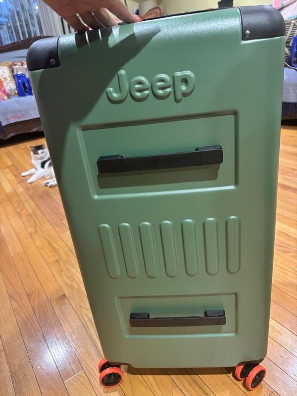 Jeep JH002B Checked-Large 29 Inch Hardside Expandable Luggage with ...