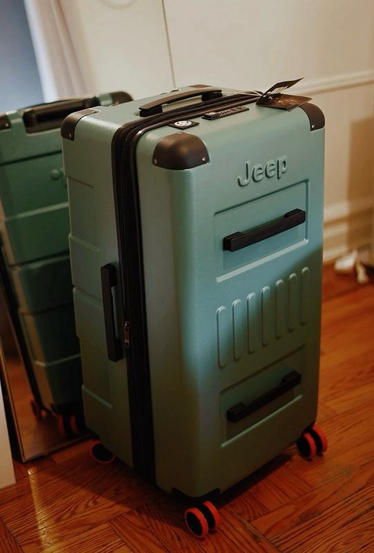 Jeep JH002B Checked-Large 29 Inch Hardside Expandable Luggage with ...