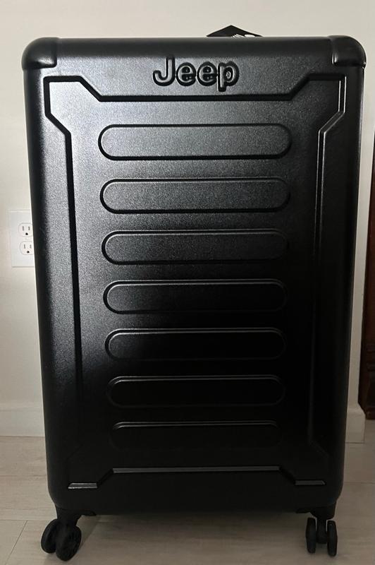 Jeep JH004C Checked-Large 28 Inch Hardside Expandable Luggage with ...