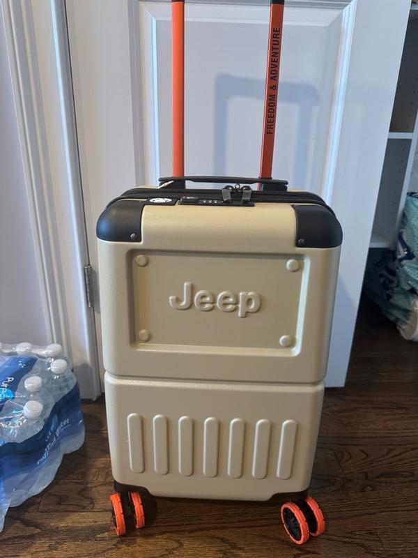 Jeep JH002B Carry-On 19 Inch Hardside Expandable Luggage with Spinner ...