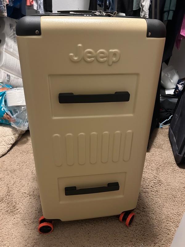 Jeep JH002B Checked-Large 29 Inch Hardside Expandable Luggage with ...