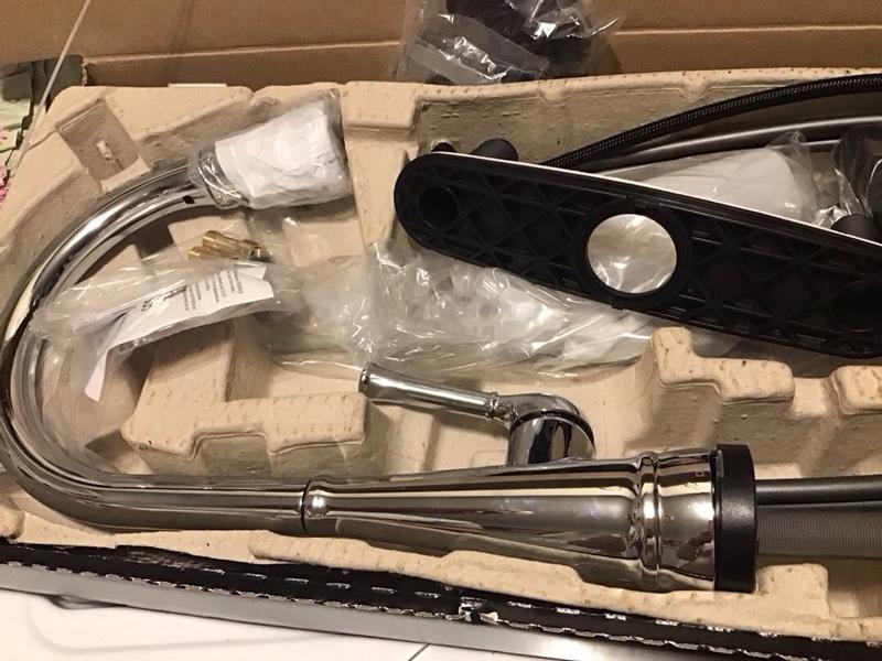 Delta Alpen Touch2O Chrome Single Handle Touch-on Pull-down Kitchen ...