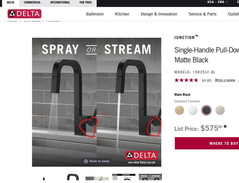 Delta Junction Champagne Bronze Single Handle Deck-mount Pull-down ...