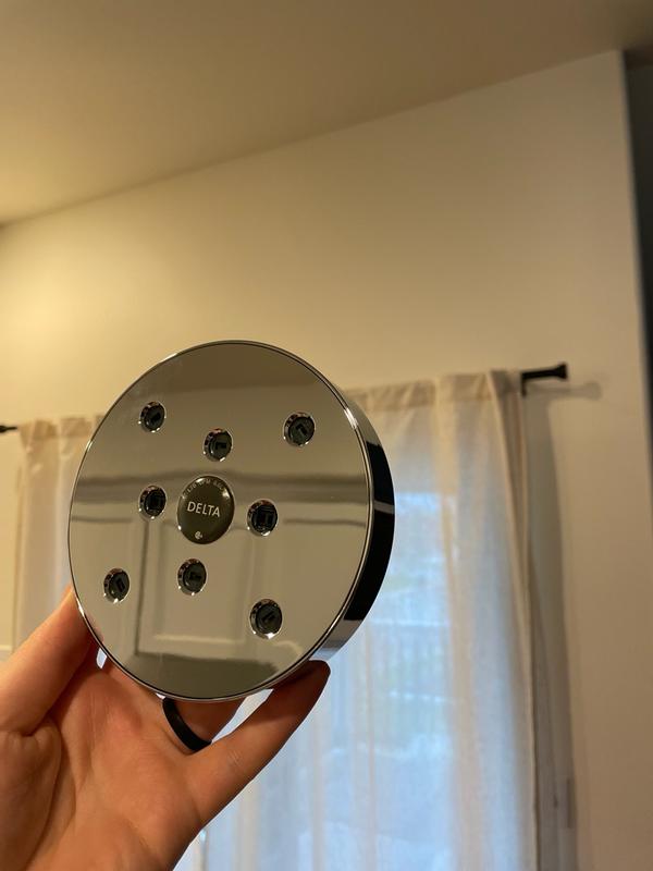 Delta Lumicoat Chrome 5.41-in Round Fixed Rain 1.75 GPM RP70175PR at ...