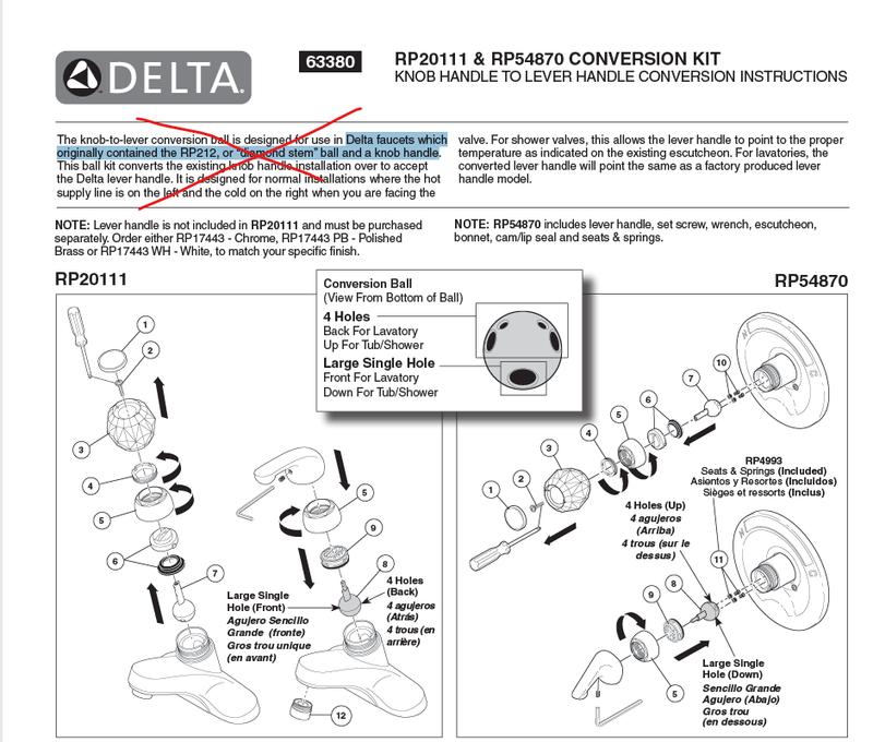 Delta Metal Tub/Shower Trim Kit RP54870 at Lowes.com