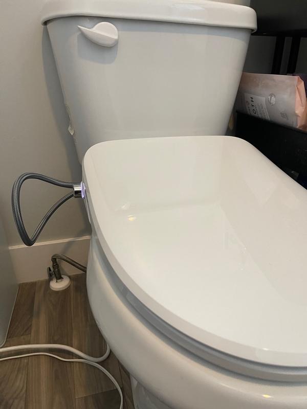 Delta Refresh Ultimate Electric Plastic White Elongated Slow Close ...