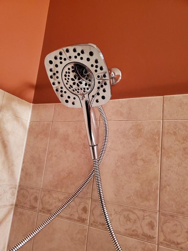 Delta Lacey Champagne Bronze 1-handle 6-in Square Bathtub and shower ...