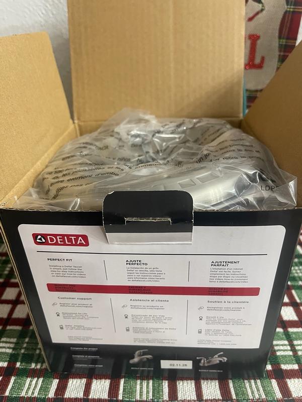 Delta Foundations Chrome 1-handle Single Function Round Bathtub and ...