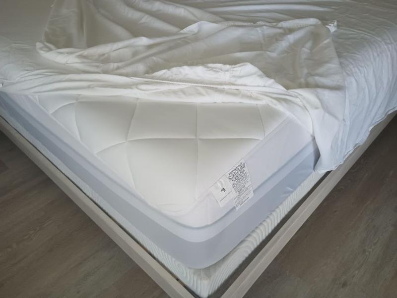 Sharper Image Cooling Touch Overfilled Extra Deep Pocket Mattress Pads ...