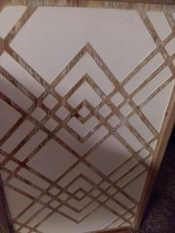 Madison Park Exton Geo Carved Wood Panel Wall Decor - Macy's