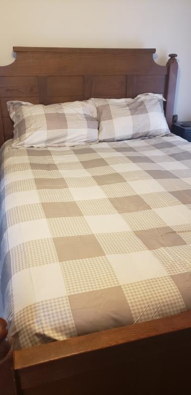 Madison Park Morrison Reversible Buffalo Check 3-Pc. Duvet Cover Set ...