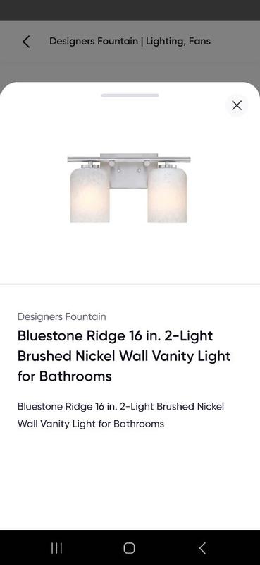 Designers Fountain Bluestone Ridge 24-in 3 -Light Brushed Nickel ...