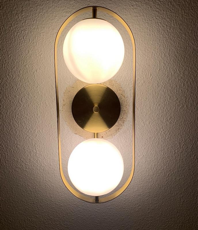 Designers Fountain Utopia 19-in Brushed Gold Indoor 2 -Light Semi-flush ...