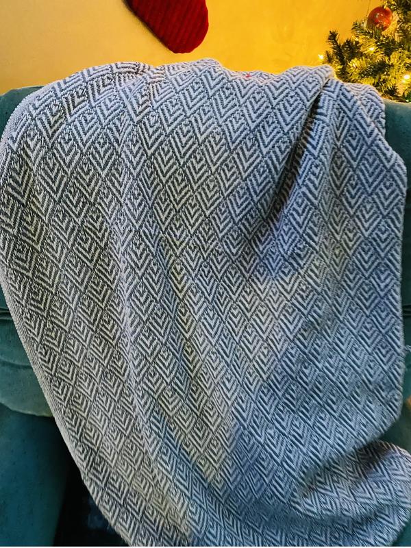 DII Cotton Diamond Throw Blanket, 50 in. x 60 in. at Tractor Supply Co