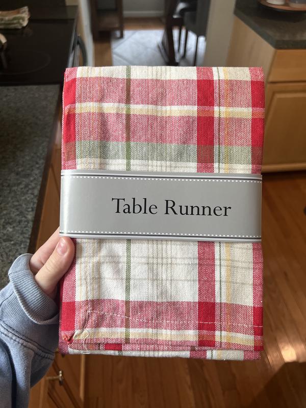 DII Orchard Plaid Table Runner at Tractor Supply Co