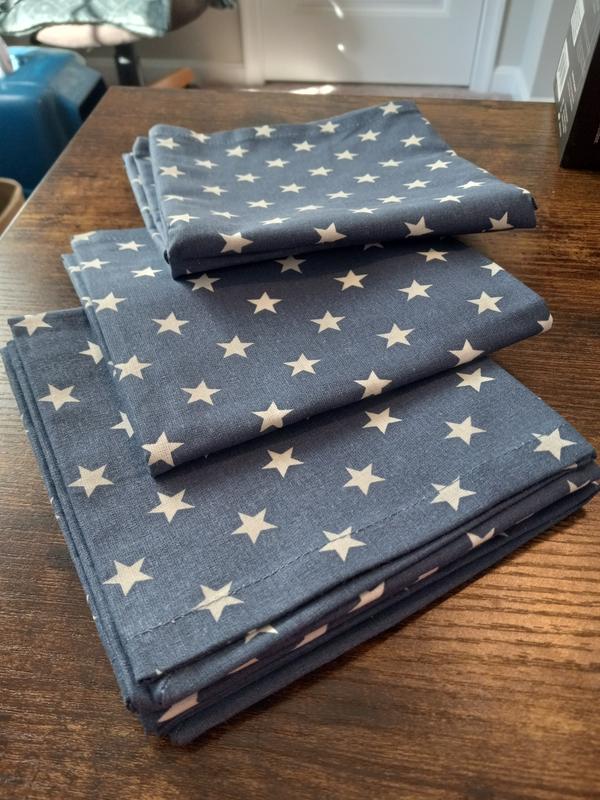 Patriot Stars Napkin Set of 6 - Macy's
