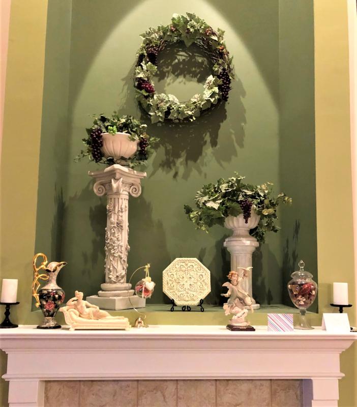 Design Toscano the Rose Garland Sculptural Pedestal - Macy's