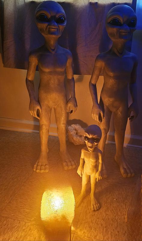 Alien Garden Statue: Large - LY612299 - Design Toscano Alien Garden Statue: Large - LY612299 - Design Toscano
