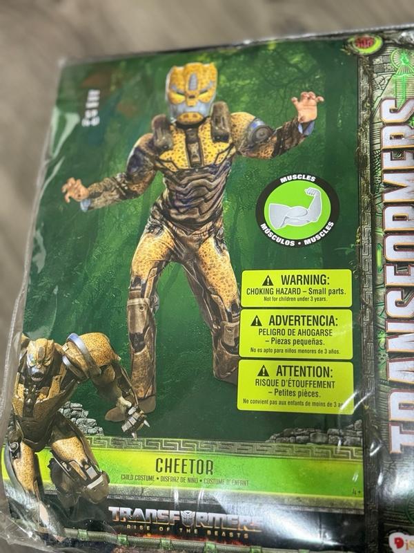 Disguise Kids Classic Muscle Transformers Cheetor Adaptive Costume ...
