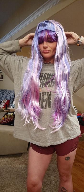 Disguise Girl's Rainbow High Violet Wig at Lowes.com