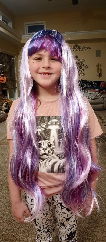 Disguise Girl's Rainbow High Violet Wig at Lowes.com