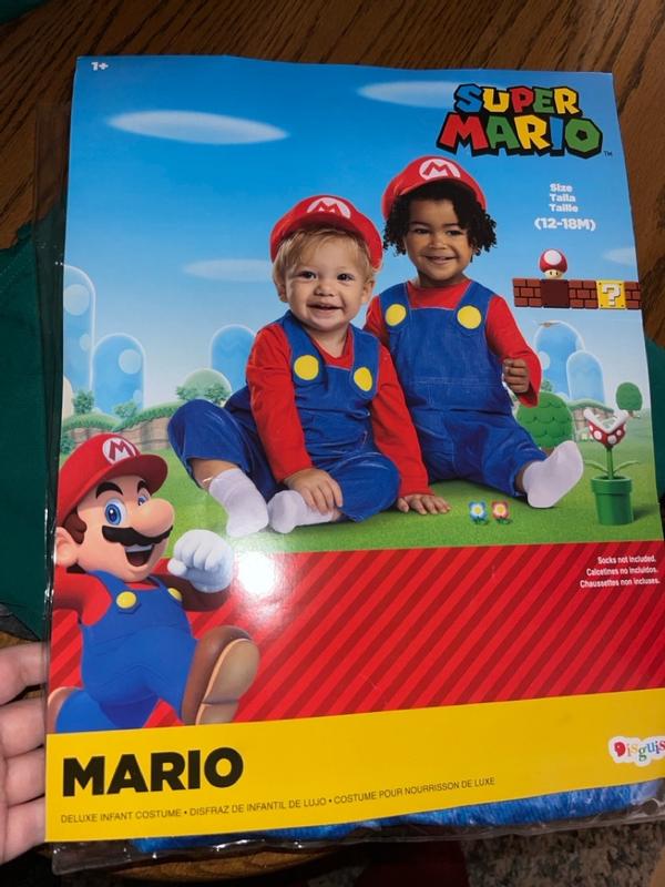 Disguise Baby Posh Super Mario Bros. Mario Costume - 12-18 Months at ...