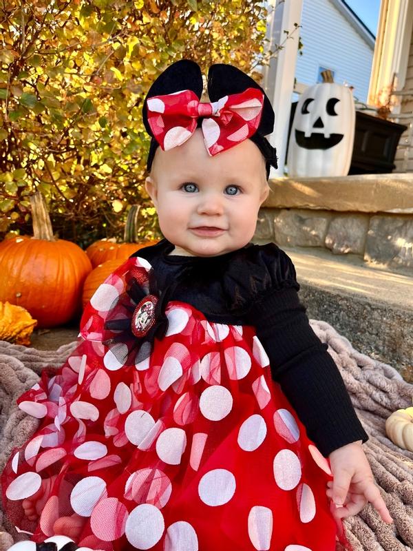 Disguise Baby Girl's Red Minnie Mouse Costume - 6-12 Months at Lowes.com
