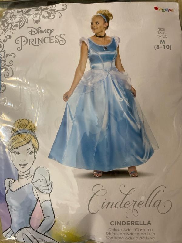 Disguise Women's Classic Disney Cinderella Deluxe Costume - Medium at ...