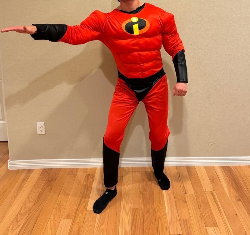 Disguise Men's The Incredibles 2 Classic Muscle Mr. Incredible Costume ...