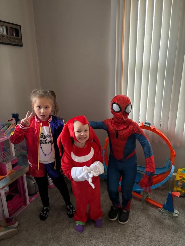 Disguise Boys' Sonic The Hedgehog 3 Knuckles Deluxe - Size 4-6 - Red at ...