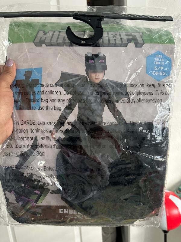 Disguise Minecraft Classic Ender Dragon Kid's Costume Minecraft ...