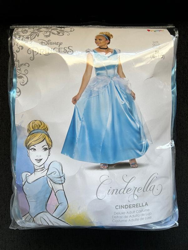 Disguise Women's Classic Disney Cinderella Deluxe Costume - Medium at ...