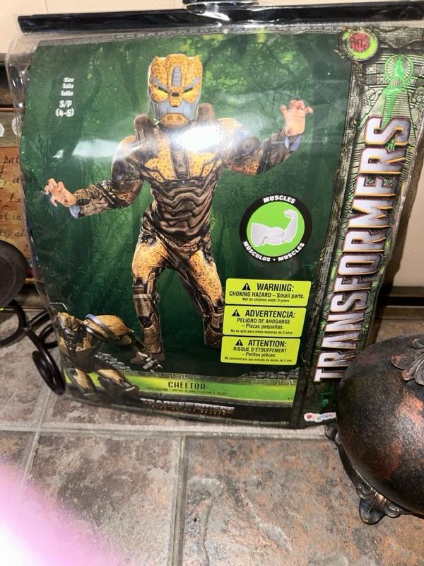 Disguise Kids Classic Muscle Transformers Cheetor Adaptive Costume ...