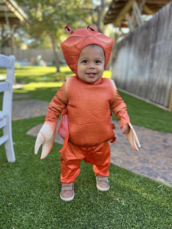 Disguise Baby Classic Disney's The Little Mermaid Sebastian Costume ...