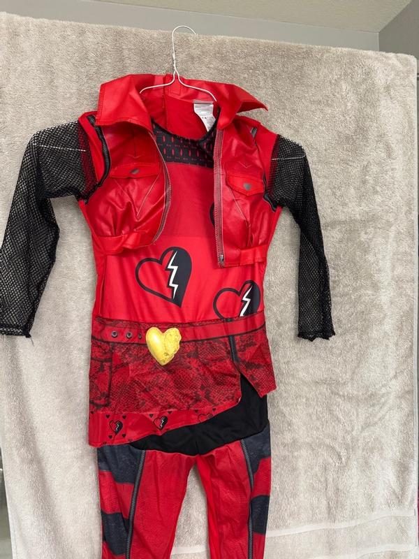 Disguise Girls' Disney's Descendants 4: Rise of Red Classic Red Costume ...