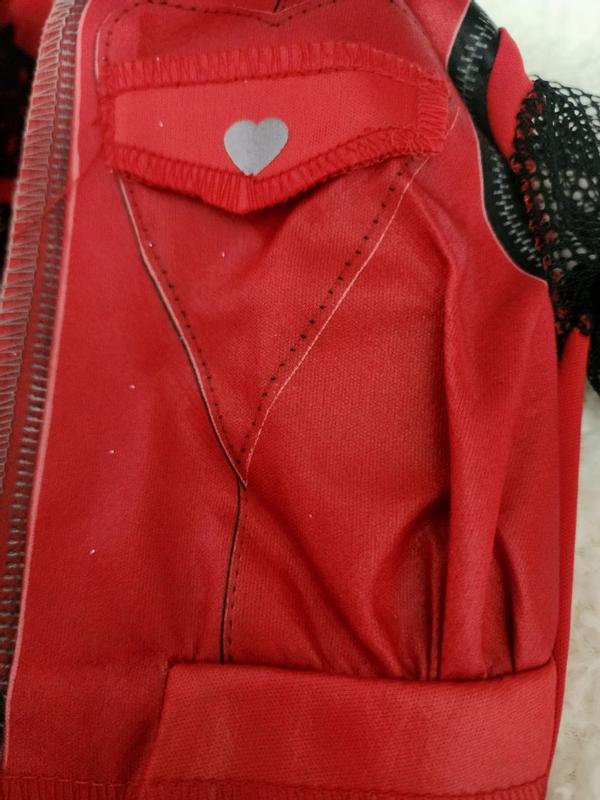 Disguise Girls' Disney's Descendants 4: Rise of Red Classic Red Costume ...