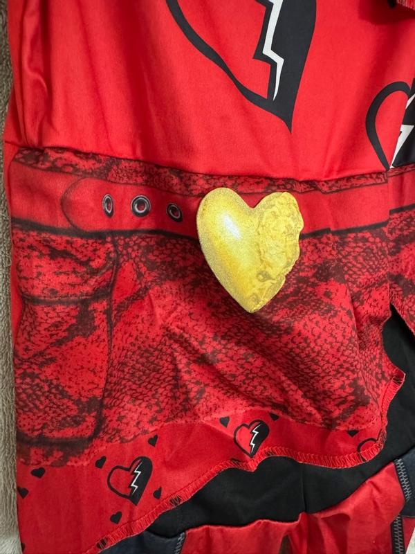 Disguise Girls' Disney's Descendants 4: Rise of Red Classic Red Costume ...