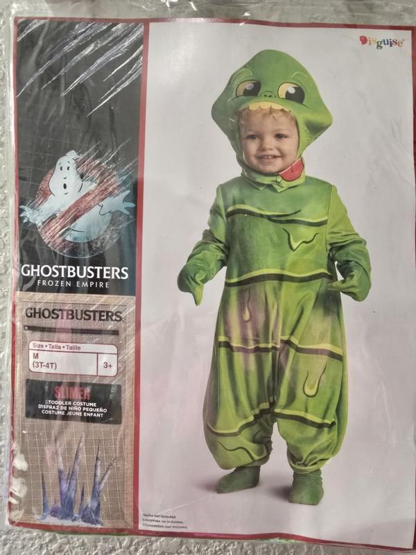 Disguise Toddler Ghostbusters Slimer Posh Costume - Medium 3T-4T at ...
