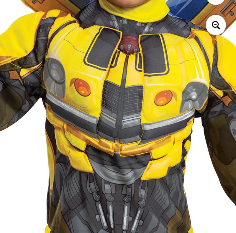 Disguise Toddler Classic Muscle Transformers Bumblebee T7 Costume ...