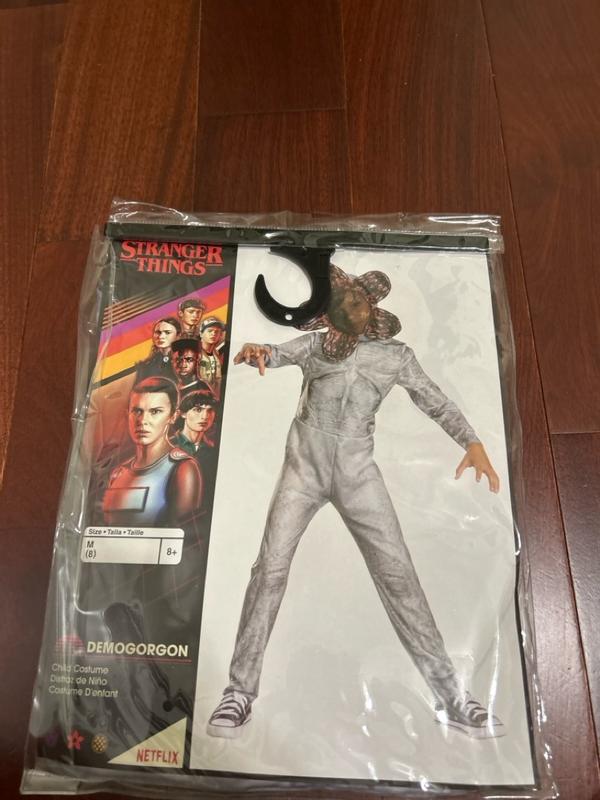 Disguise Tween Classic Stranger Things Demogorgon Costume - Medium 7-8 ...