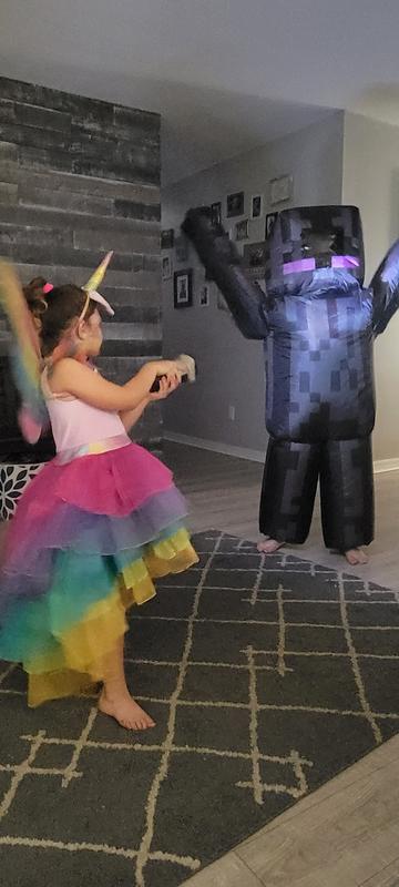 Disguise Minecraft Kid's Inflatable Enderman Costume Minecraft Costumes ...
